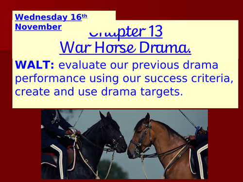 War Horse by Michael Morpurgo ~ Ready-to-use lessons Chapters 13 - The ...