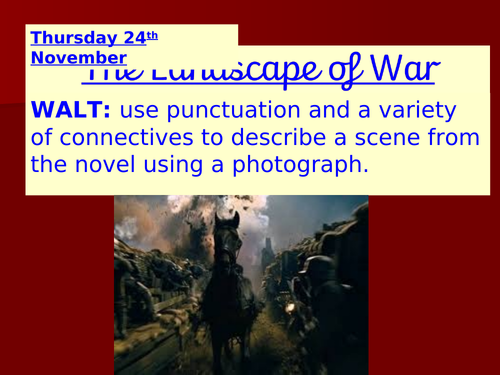 War Horse by Michael Morpurgo ~ Ready-to-use lessons Chapters 13 - The ...