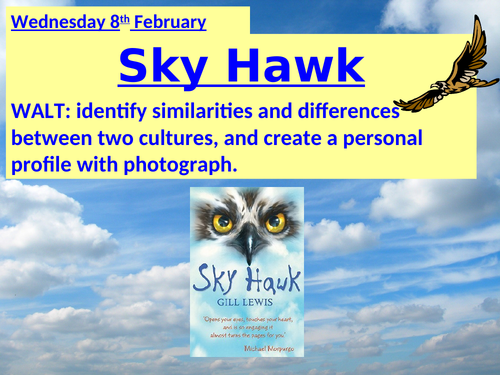 Sky Hawk by Gill Lewis ~ Ready-to-use lessons for Chapters 20 - 41 ...