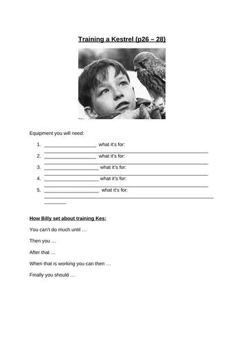 Kes The Play by Barry Hines and Allan Stronach | Teaching Resources