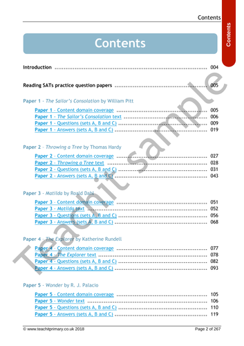 Reading SATs practice for KS2 | Teaching Resources