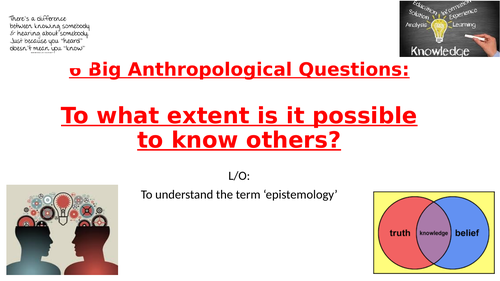 IB Social and Cultural Anthropology- Engaging with Anthropology ...