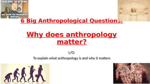 IB Social and Cultural Anthropology- Engaging with Anthropology ...