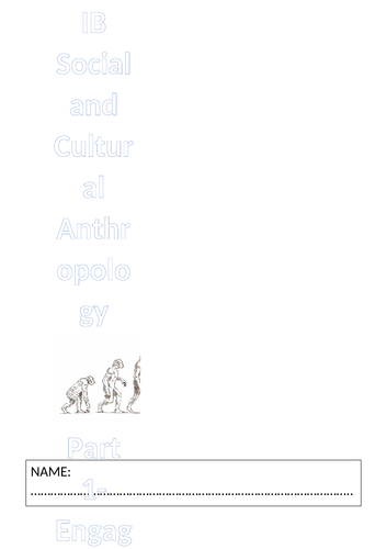 IB Social and Cultural Anthropology- Engaging with Anthropology ...