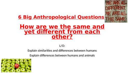 IB Social and Cultural Anthropology- Engaging with Anthropology ...