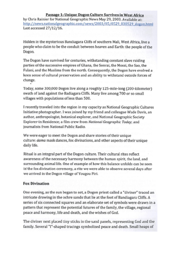 IB Social and Cultural Anthropology- Engaging with Anthropology ...