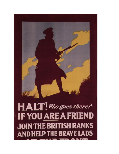 WW1 persuasive poster | Teaching Resources