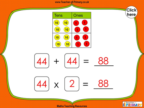 Introducing Multiplying 2-Digits by 1-Digit - Year 3 | Teaching Resources