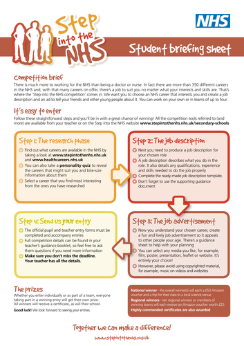 KS3: Step into the NHS for secondary schools | Teaching Resources
