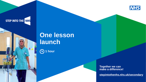 KS3: Step into the NHS for secondary schools | Teaching Resources