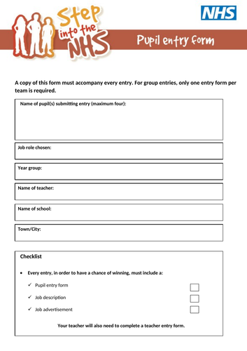 Ks3 Step Into The Nhs For Secondary Schools Teaching Resources