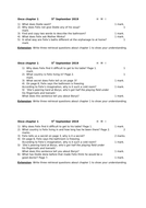 Once Morris Gleitzman complete questions and activities | Teaching ...