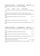 Once Morris Gleitzman complete questions and activities | Teaching ...