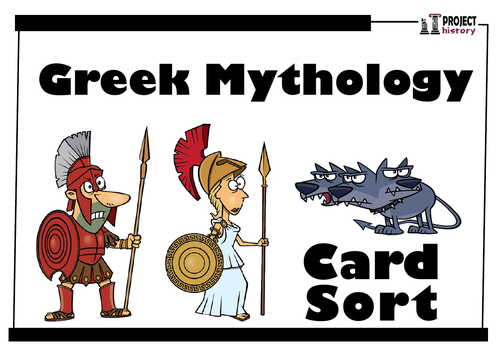 Greek Mythology Card Sort | Teaching Resources