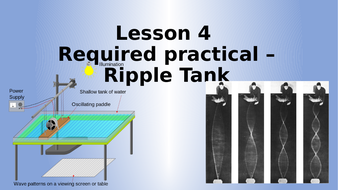 AQA Physics Required Practical - Ripple Tank Lesson | Teaching Resources