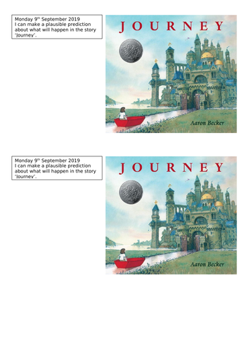 Journey by Aaron Becker Year 1/2 English planning and resources ...