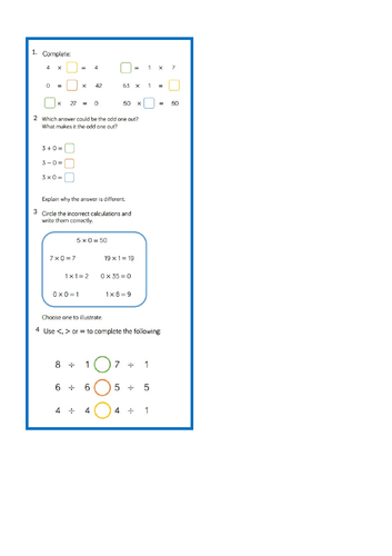 Year 4 White rose multiplication Mastery | Teaching Resources