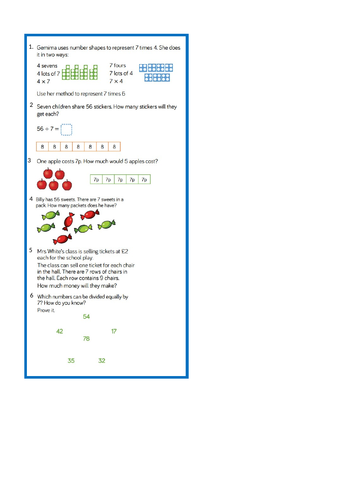 Year 4 White rose multiplication Mastery | Teaching Resources