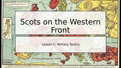 Era of the Great War Tactics and Training | Teaching Resources