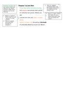 GCSE Poetry Anthology: "Poppies" AnalysisTask | Teaching Resources