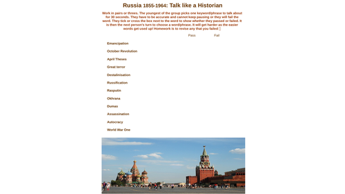 Opposition in Russia 1855-1964 | Teaching Resources