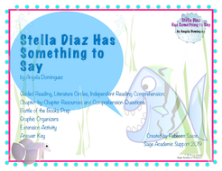 Stella Diaz Has Something to Say Novel Guide | Teaching Resources
