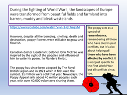 War Poetry In Flanders Fields | Teaching Resources