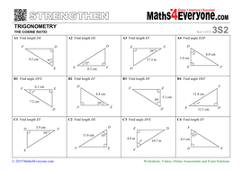 Trigonometry - The Sine and Cosine Ratios | Teaching Resources