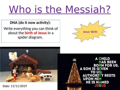Who is the Messiah? from Is Jesus the Messiah SOW - Can use with ...