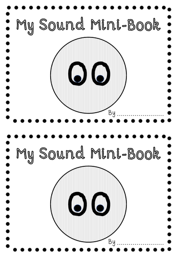 OO (Short OO sound) PHONICS SOUND MINI-BOOK | Teaching Resources