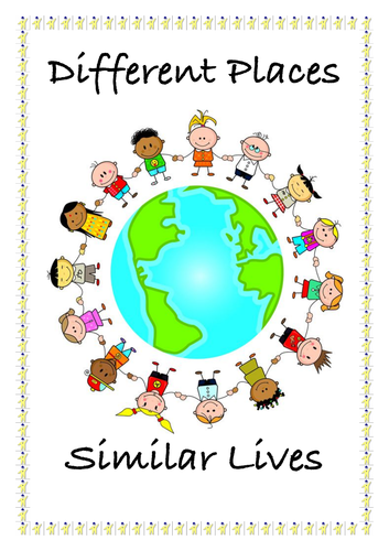 'Different Places, Similar Lives, IPC Topic Title Page | Teaching Resources