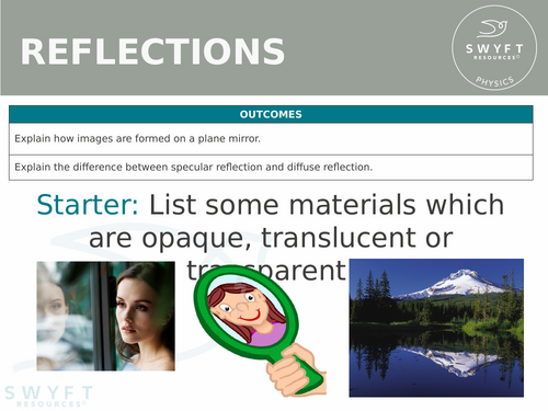 NEW KS3 ~ Year 7 ~ P3 Light | Teaching Resources