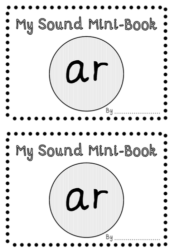 AR PHONICS SOUND MINI-BOOK | Teaching Resources