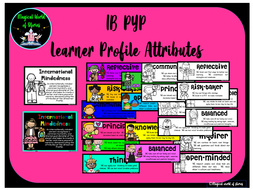 Learner Profile - IB PYP ( Updated Version ) | Teaching Resources