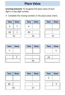 Place Value to 100 | Teaching Resources