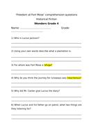 Grade 4 Wonders (McGraw-Hill) Reading Comprehension Unit 6 week 2 ...