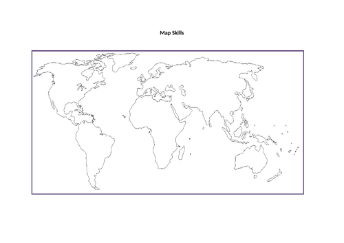 Key Stage Three Geography Map Skills | Teaching Resources