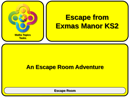 Christmas Maths Escape Room KS2 | Teaching Resources