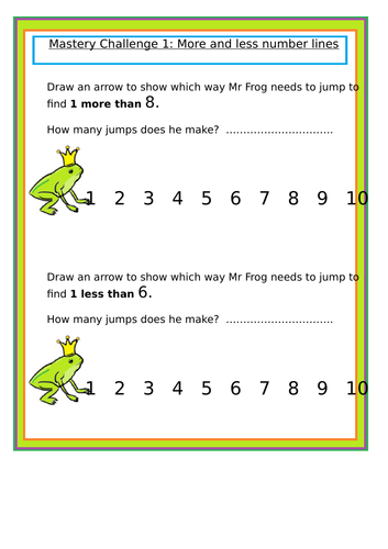 KS1 Math More and Less Mastery | Teaching Resources