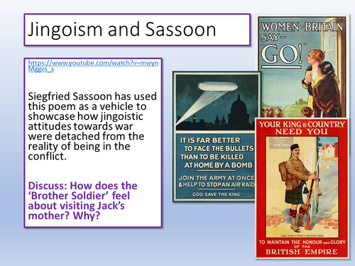 Siegfried Sassoon War Poetry | Teaching Resources