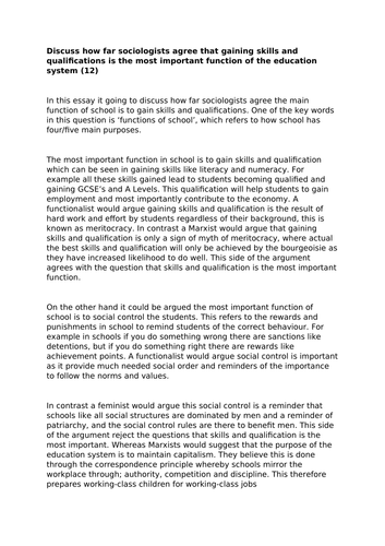 GCSE Sociology 12mark Essay Planning Lesson | Teaching Resources GCSE Sociology 12mark Essay Planning Lesson | Teaching Resources