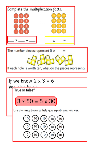 Year 3 multiplication | Teaching Resources