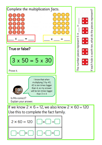 Year 3 multiplication | Teaching Resources