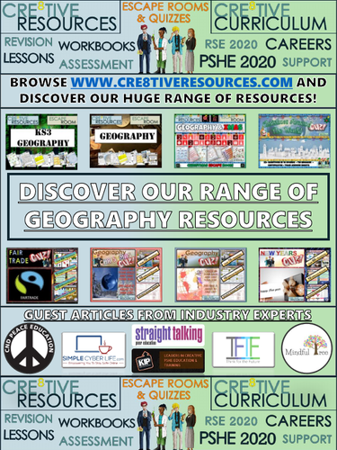 Christmas Advent Calendar - Geography | Teaching Resources