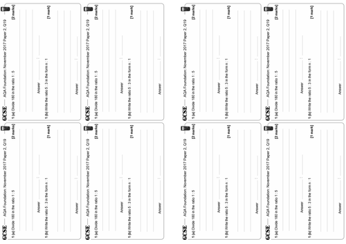 Comparing Ratios- GCSE Questions - Foundation - AQA | Teaching Resources Comparing Ratios- GCSE Questions - Foundation - AQA | Teaching Resources