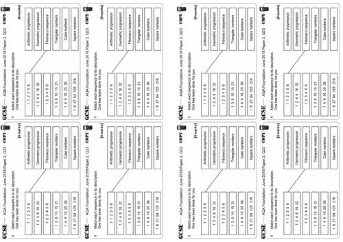 Sequences - GCSE Questions - Foundation - AQA | Teaching Resources Sequences - GCSE Questions - Foundation - AQA | Teaching Resources