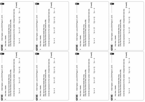 Algebraic Manipulation - GCSE Questions - Higher - AQA | Teaching Resources