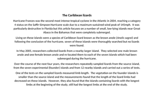 Founder effect & genetic drift (CIE International A-level Biology ...