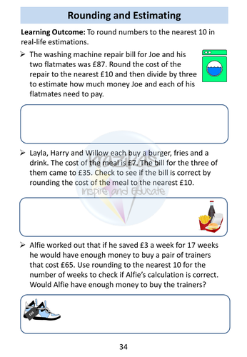 AQA Entry Level 3 Maths - Numbers to 1000 Workbook | Teaching Resources