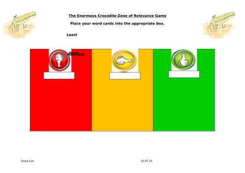 The Enormous Crocodile Zone of Relevance Anti-bullying | Teaching Resources